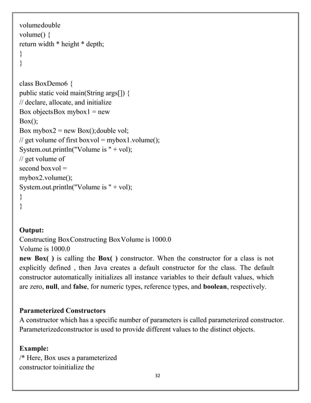 CS3391 -OOP -UNIT – I NOTES FINAL.pdf | Programming Languages | Computing