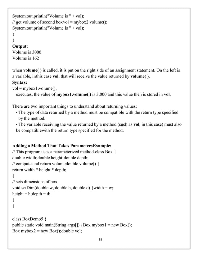 Cs3391 Oop Unit I Notes Finalpdf Programming Languages Computing