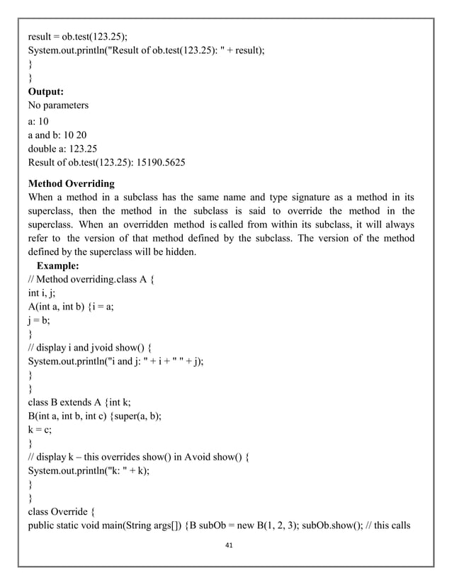 Cs3391 Oop Unit I Notes Finalpdf Programming Languages Computing