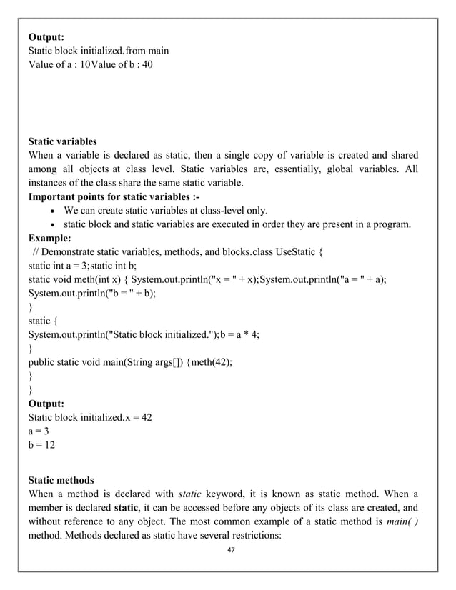Cs3391 Oop Unit I Notes Finalpdf Programming Languages Computing