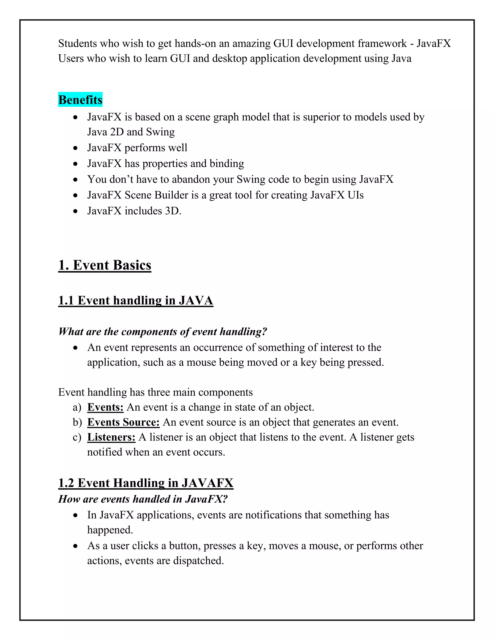 CS3391 -OOP -UNIT – V NOTES FINAL.pdf