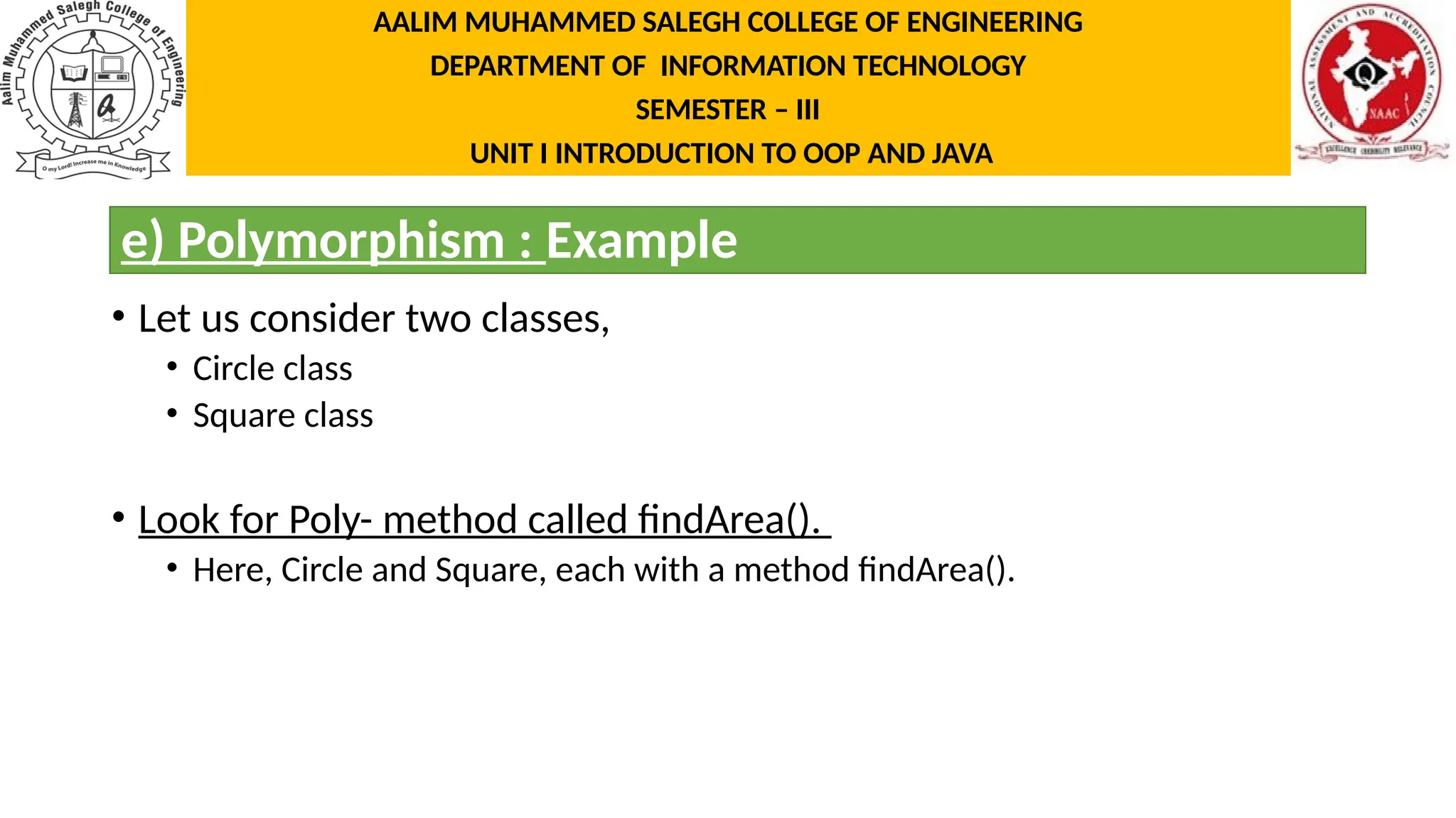 Cs3391 Object Oriented Programmingppt Topic 3pptx Programming