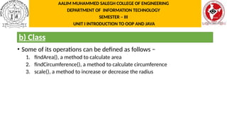 CS3391-Object oriented programmingPPT-TOPIC-3.pptx | Programming Languages | Computing