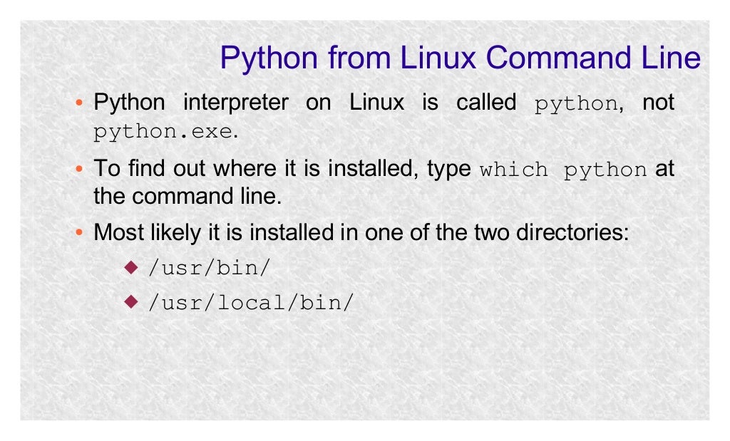 Python lecture 02