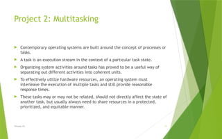 THREADS IN OPERATING SYSTEM & multitasking | PPT