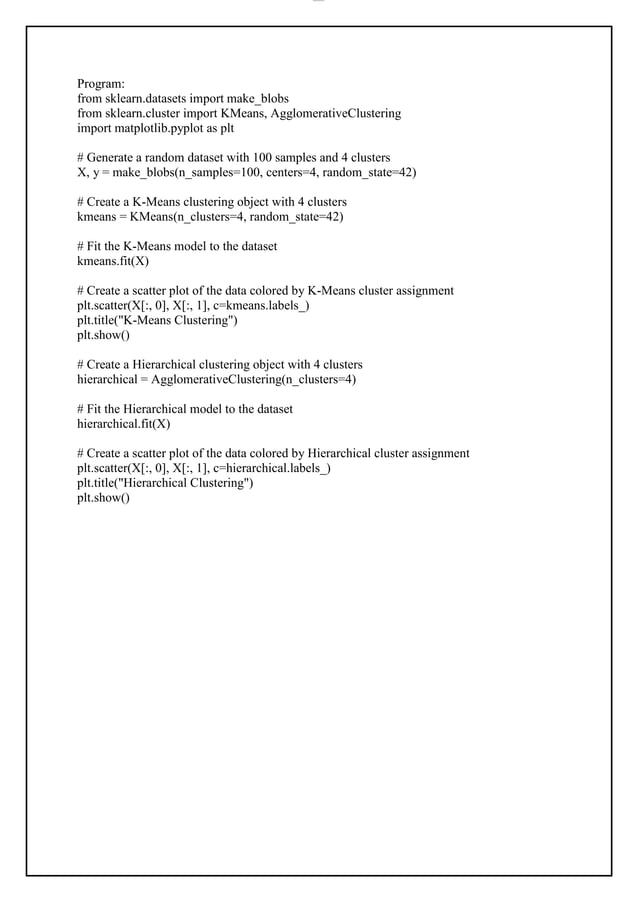 CS3491-AI and ML lab manual cs3491 r2021 | DOCX