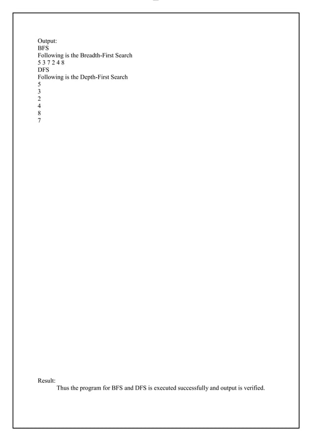 CS3491-AI and ML lab manual cs3491 r2021 | DOCX