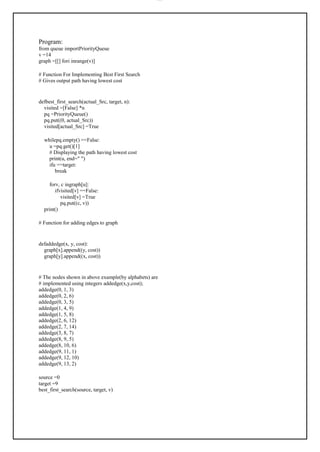 CS3491-AI and ML lab manual cs3491 r2021 | DOCX