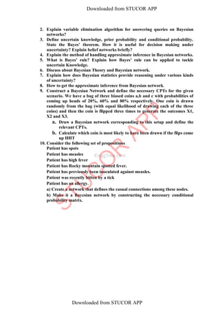 CS3491_Artificial Intelligence and data science _ QB | PDF