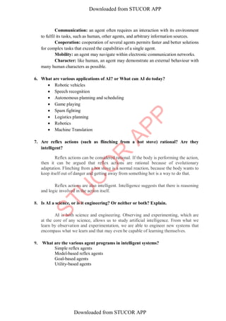 CS3491_Artificial Intelligence and data science _ QB | PDF