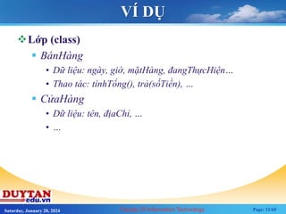 CS 353 - han Tich Thiet Ke Huong Doi Tuong - 2020F - Lectures Slides - 3.ppt