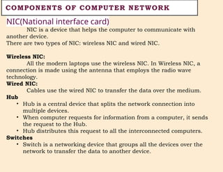 CS3591- Computer Networks Unit-1 Introduction and Application Layer | PPTX