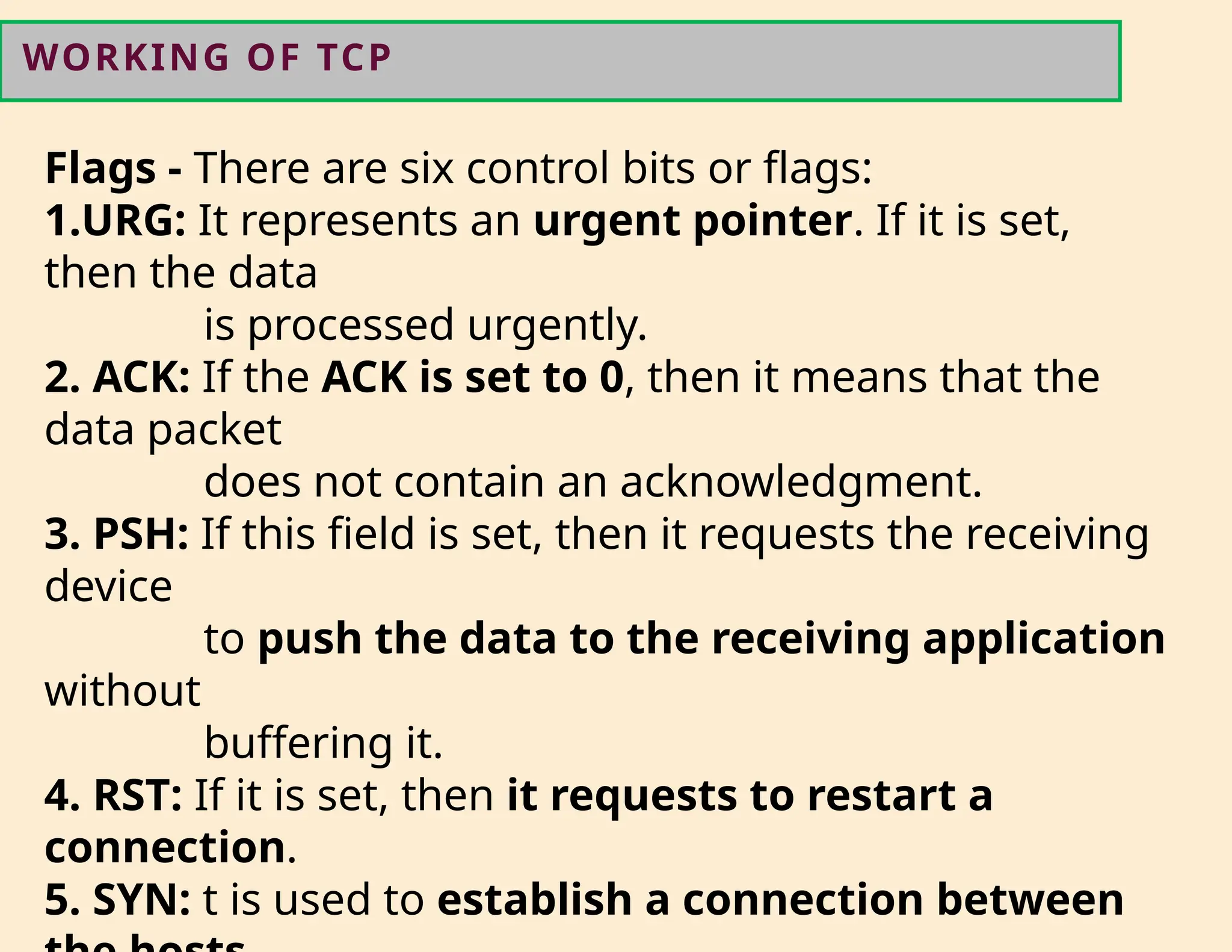 CS3591- Computer Networks Unit-2 Transport layer | PPTX