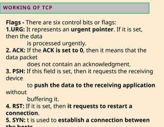 CS3591- Computer Networks Unit-2 Transport layer | PPTX
