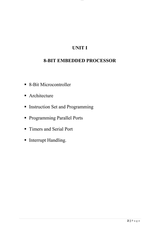 EMBEDDED SYSTEMS AND IOT lab manual for enginnering students | PDF ...