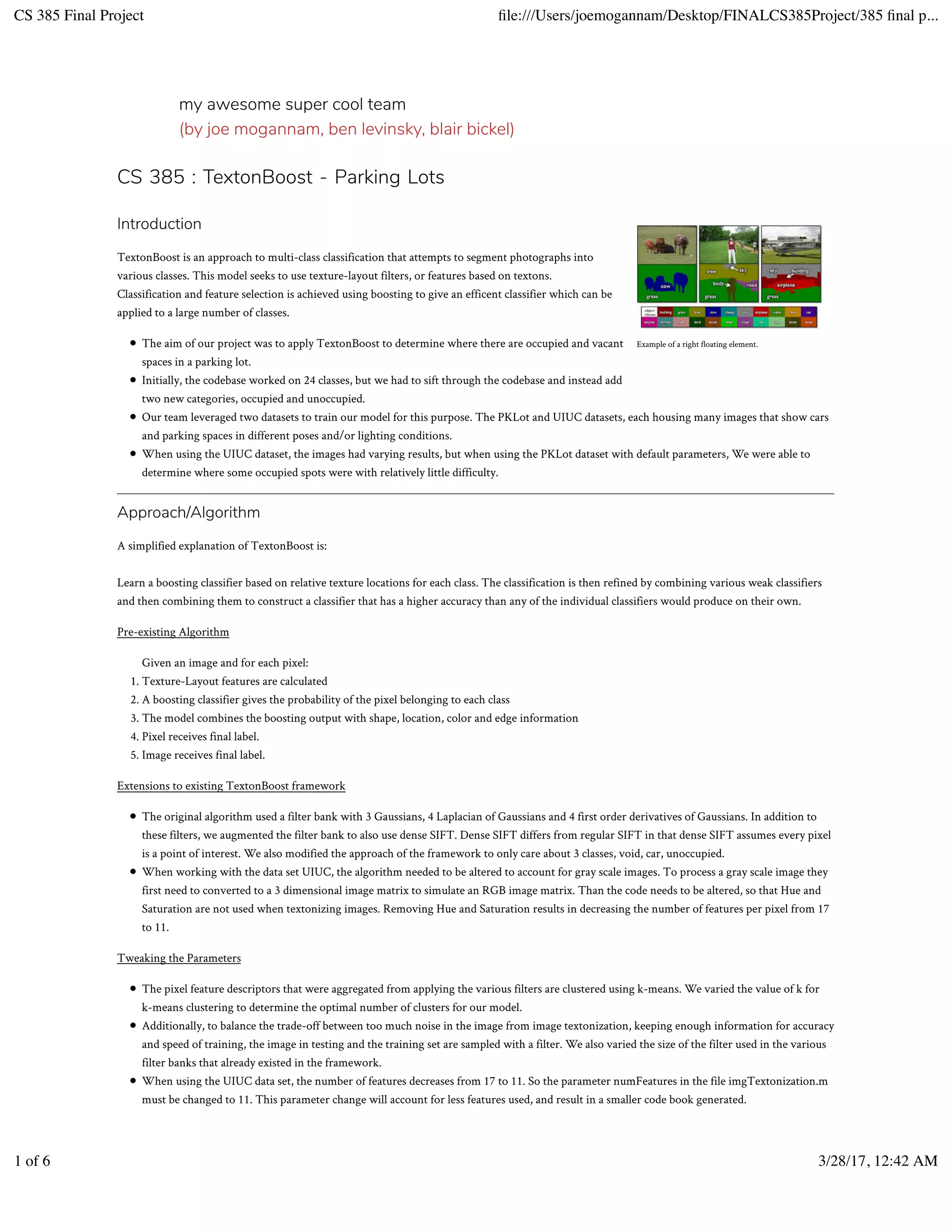 Object Detection & Machine Learning Paper | PDF