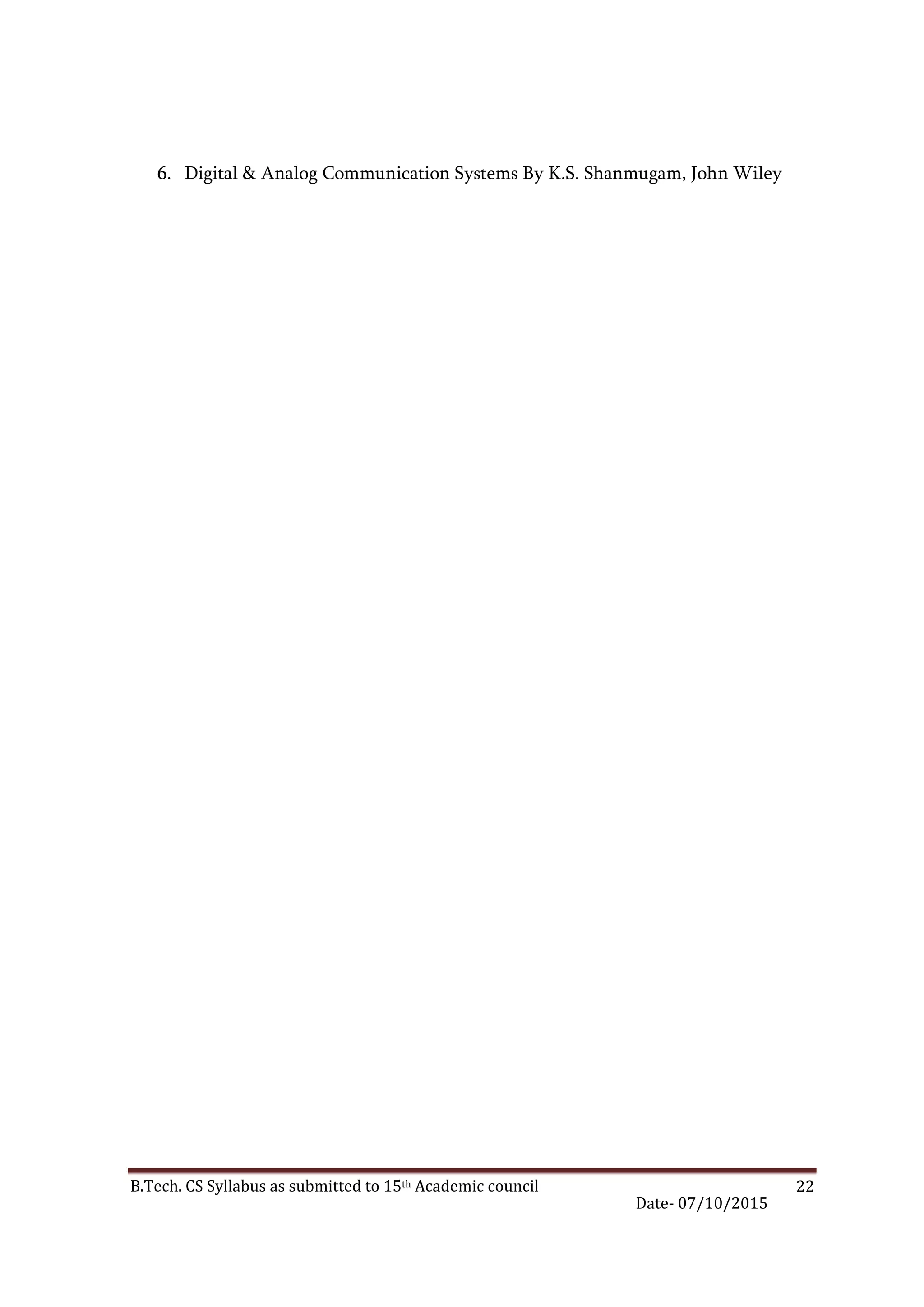 rtu cs branch syllabus | PDF