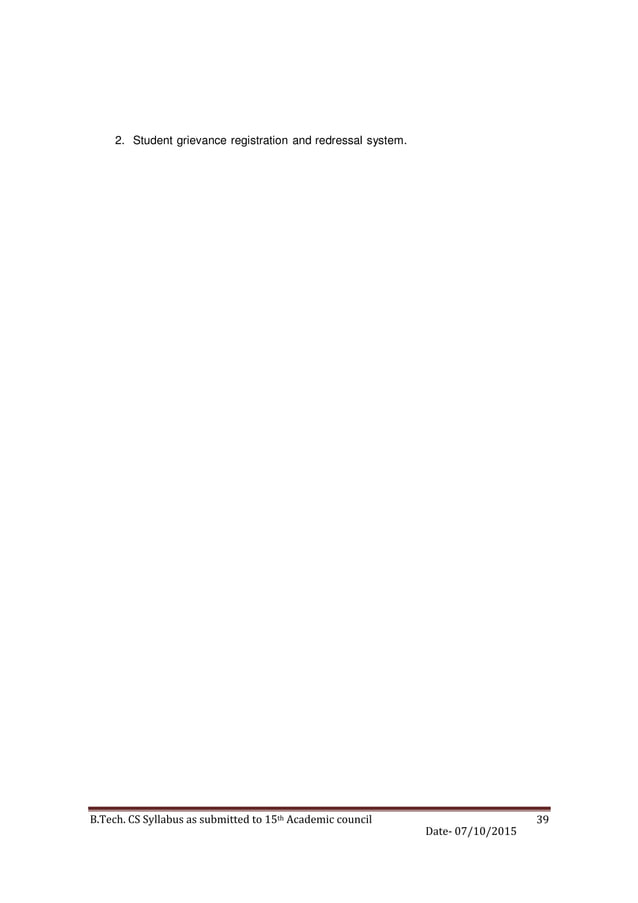 rtu cs branch syllabus | PDF