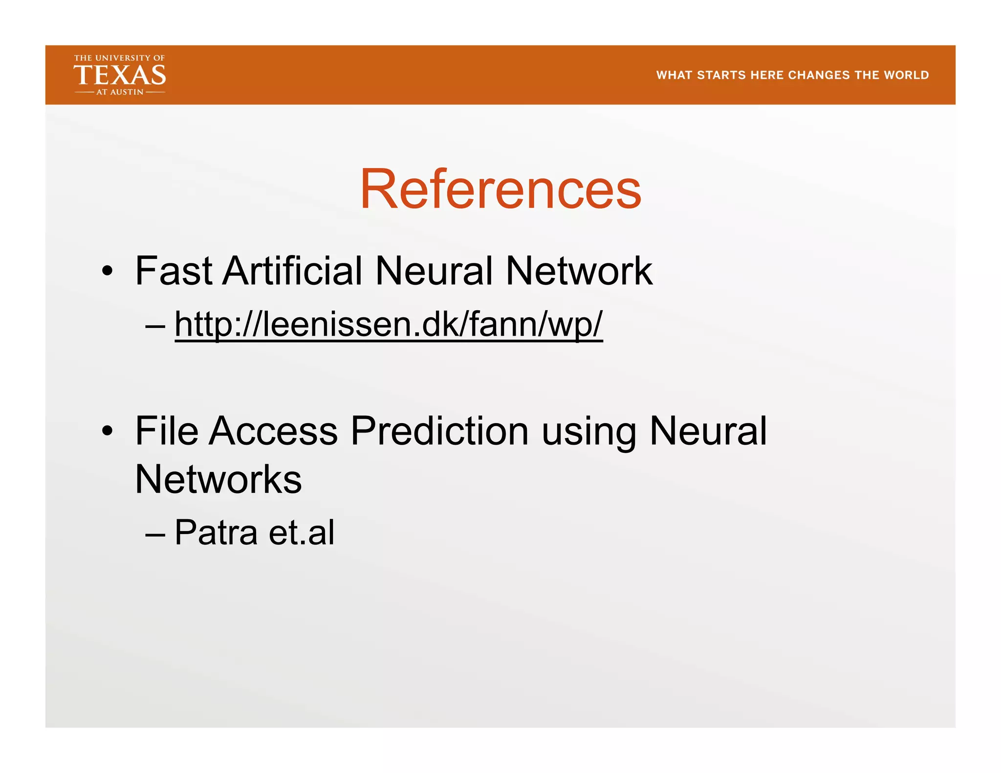 Neural Networks in File access Prediction | PDF