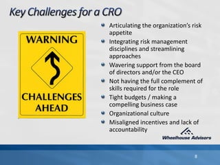 Common Objectives of the CRO and the CAE | PDF