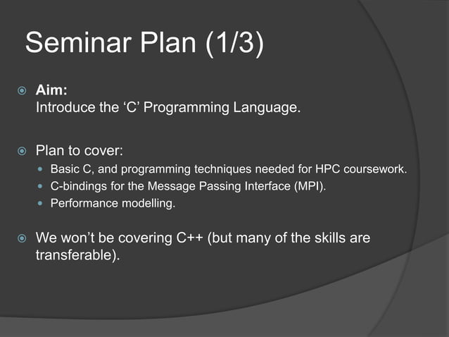 High performance computing seminar1.pptx High performance computing seminar1.pptx