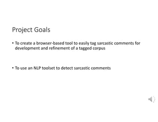 Sarcasm Detection Slides | PDF