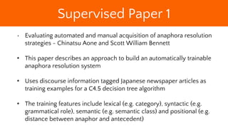 Tutorial on Coreference Resolution | PDF