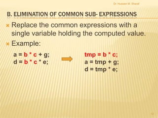 Cs419 lec12 semantic analyzer | PPTX