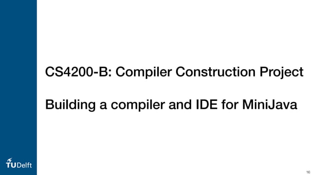 Compiler Construction | Lecture 1 | What is a compiler? | PDF