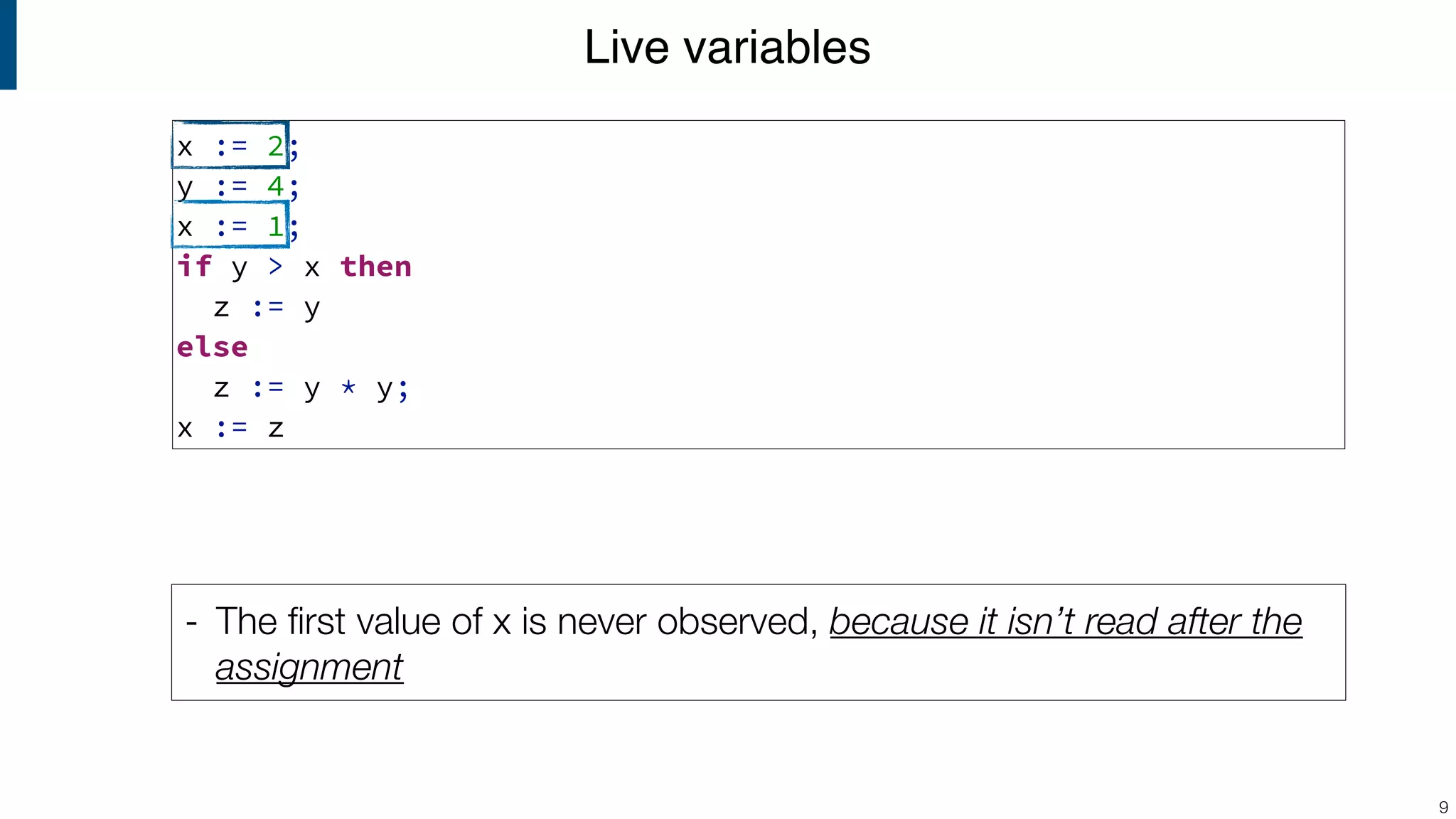 Compiler Construction | Lecture 11 | Monotone Frameworks | PDF