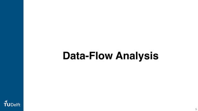 Compiler Construction | Lecture 11 | Monotone Frameworks | PDF