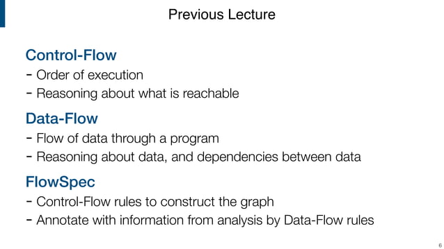 Compiler Construction | Lecture 11 | Monotone Frameworks | PDF