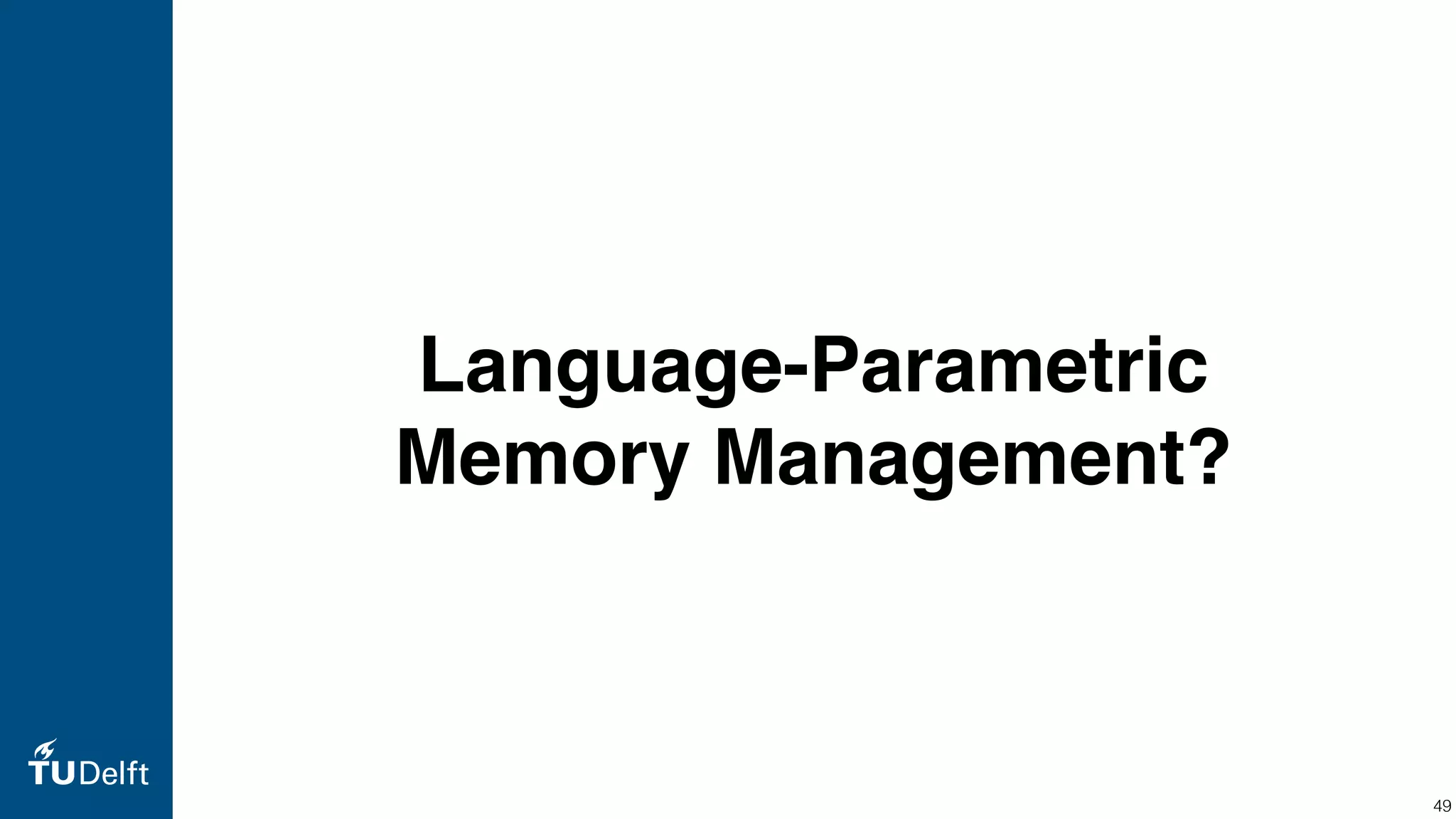 Compiler Construction | Lecture 15 | Memory Management | PPT Compiler Construction | Lecture 15 | Memory Management | PPT