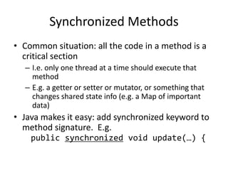 cs4240-multithreading.ppt presentation on multi threading | PPT