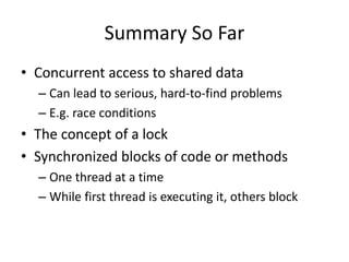 cs4240-multithreading.ppt presentation on multi threading | PPT