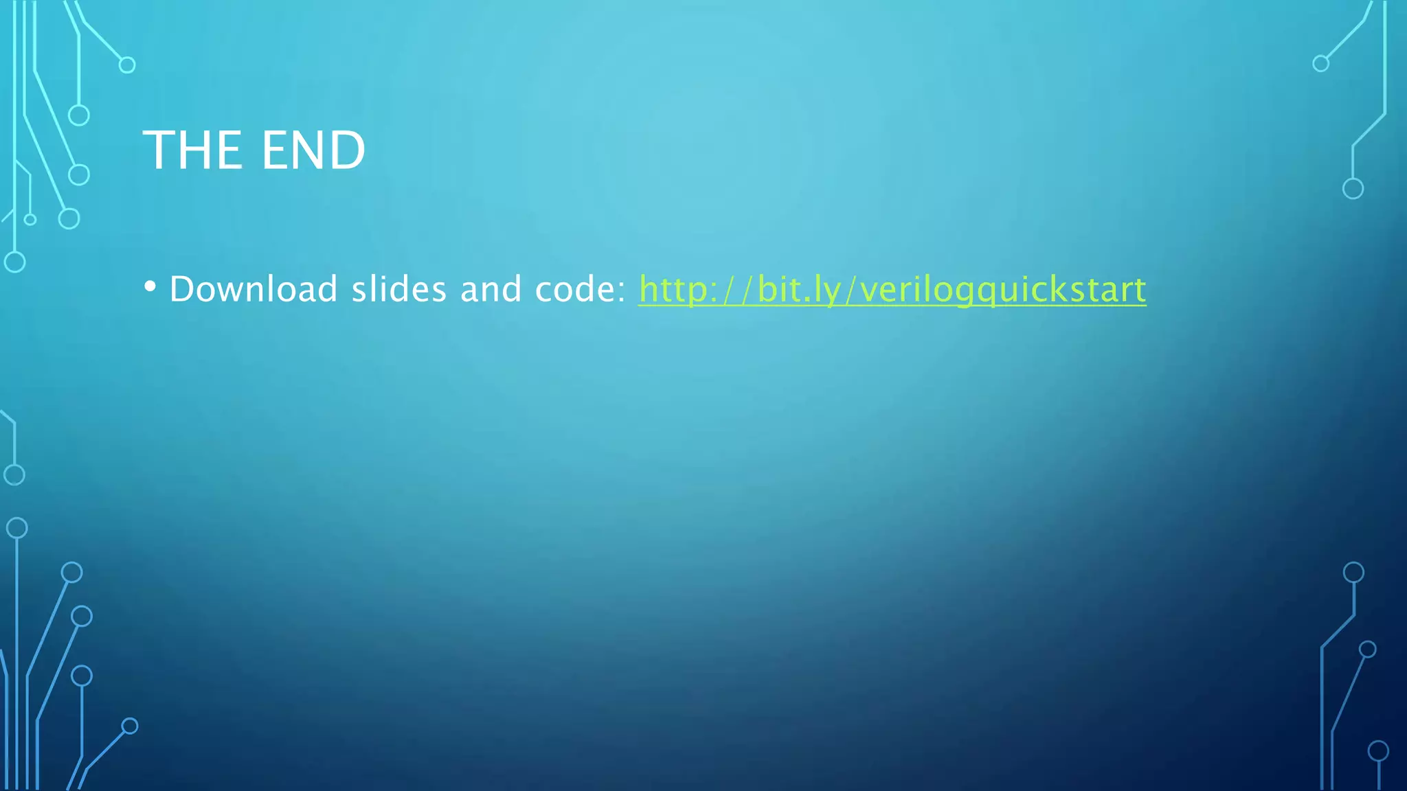 Verilog & Vivado Quickstart | PPTX