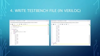 Verilog & Vivado Quickstart | PPTX