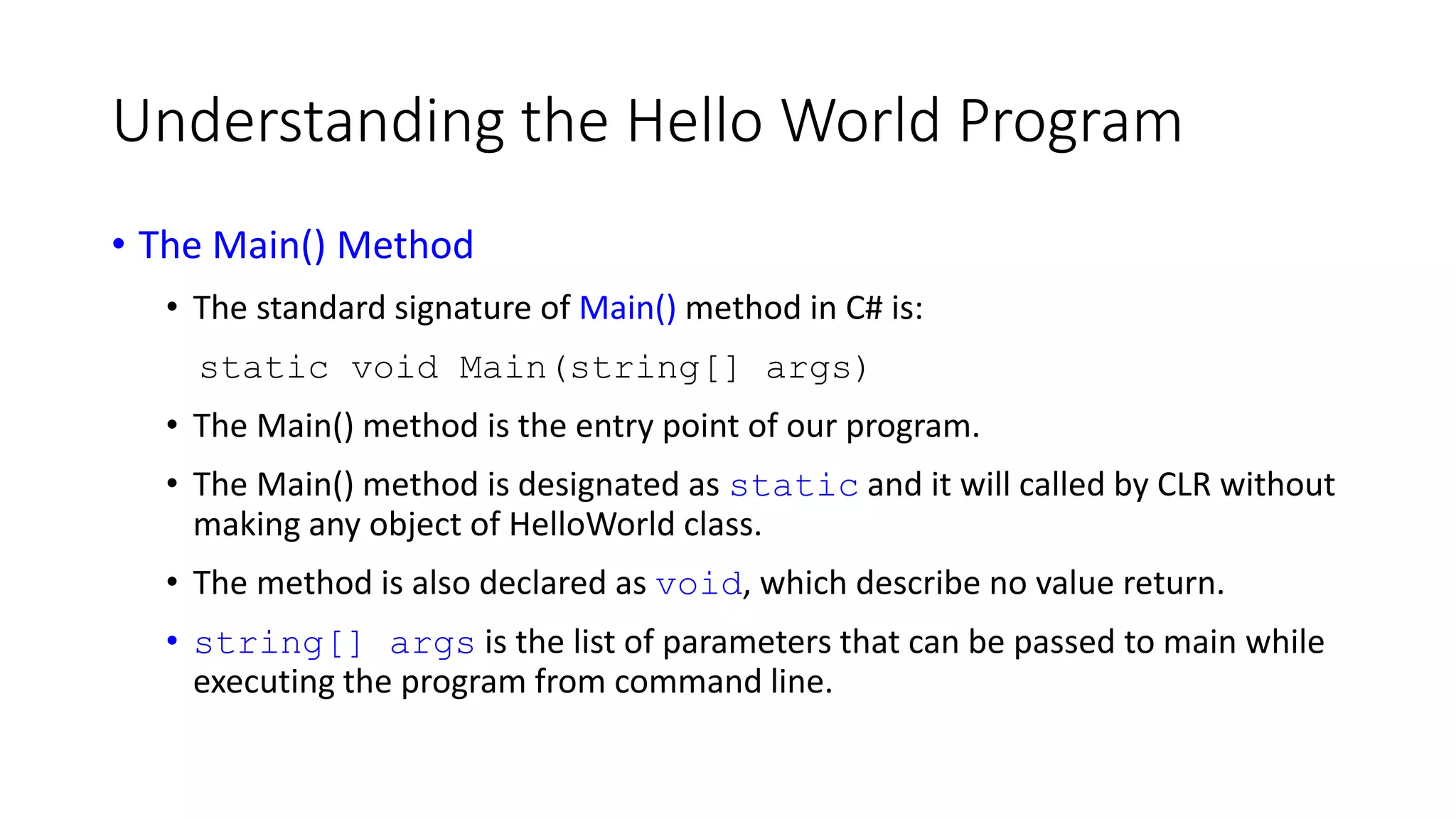 CS4443 - Modern Programming Language - I Lecture (1) | PPT