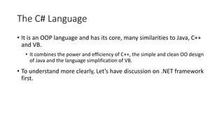 CS4443 - Modern Programming Language - I Lecture (1) | PPT