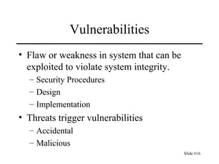 Cs461 06.risk analysis (1) | PPT