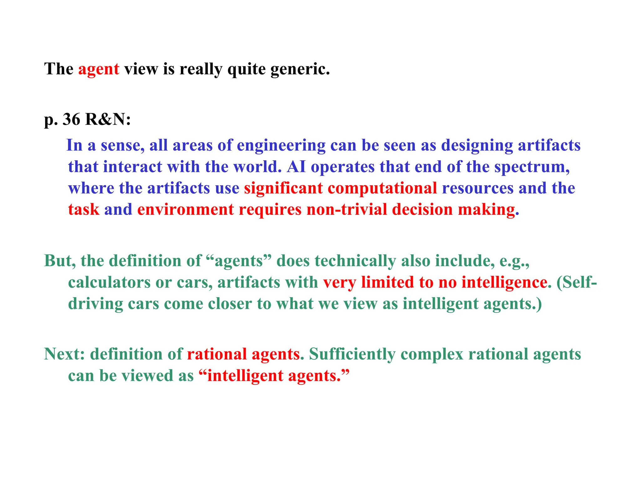 Agents in Artificial Intelligence Part 2 | PDF