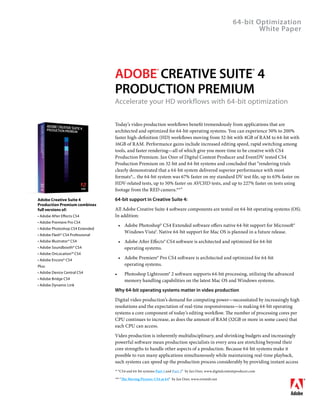 Cs4 Production Premium 64bit Wp | PDF