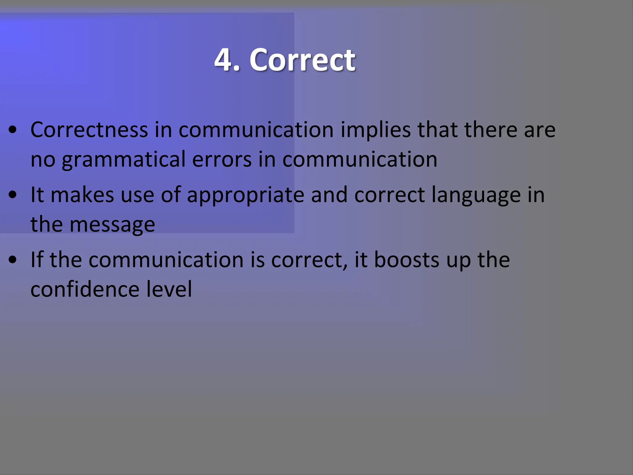 The 7 Cs of Communication - Speaking and Expressing | PPTX