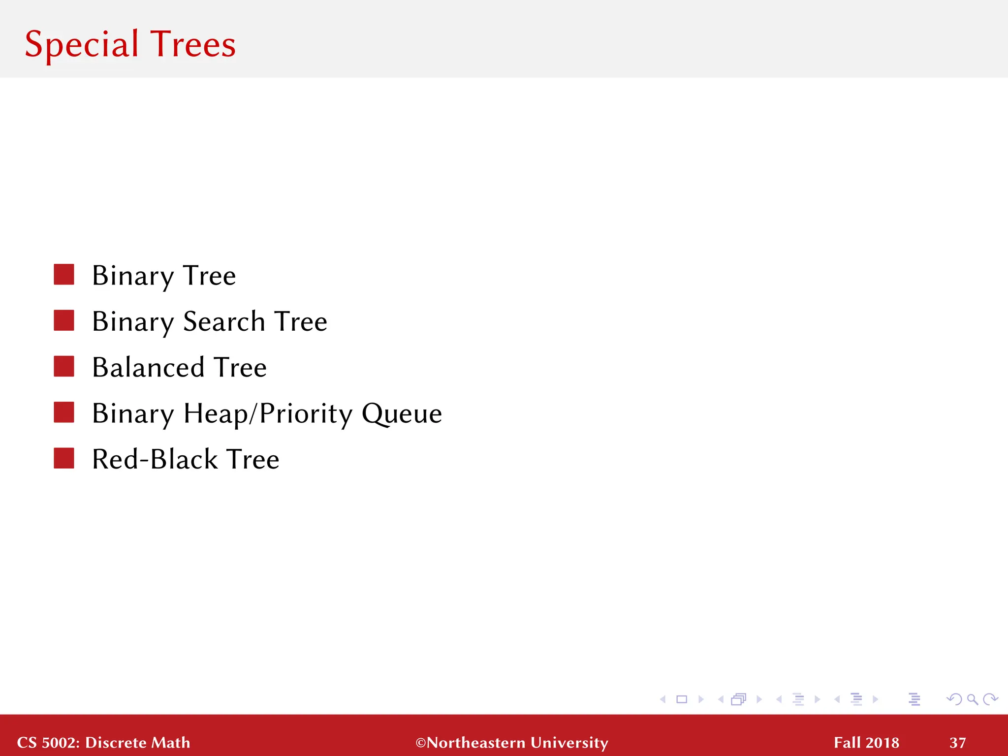 cs5002_lect12_fall18_slides graphs and trees | PPT