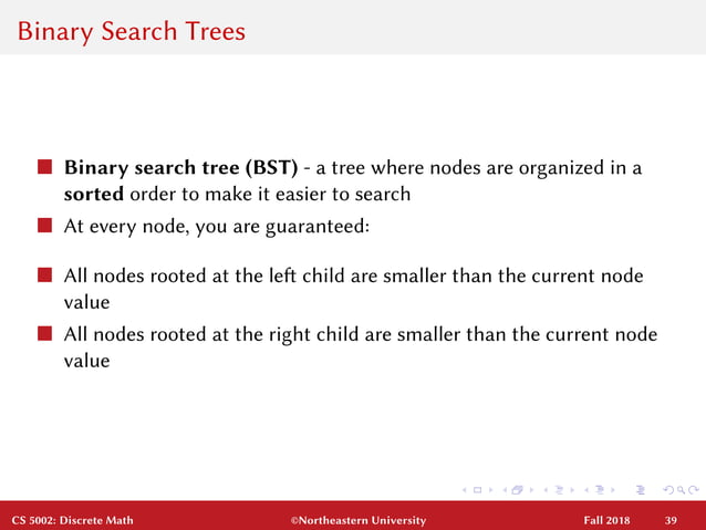 cs5002_lect12_fall18_slides graphs and trees | PPT