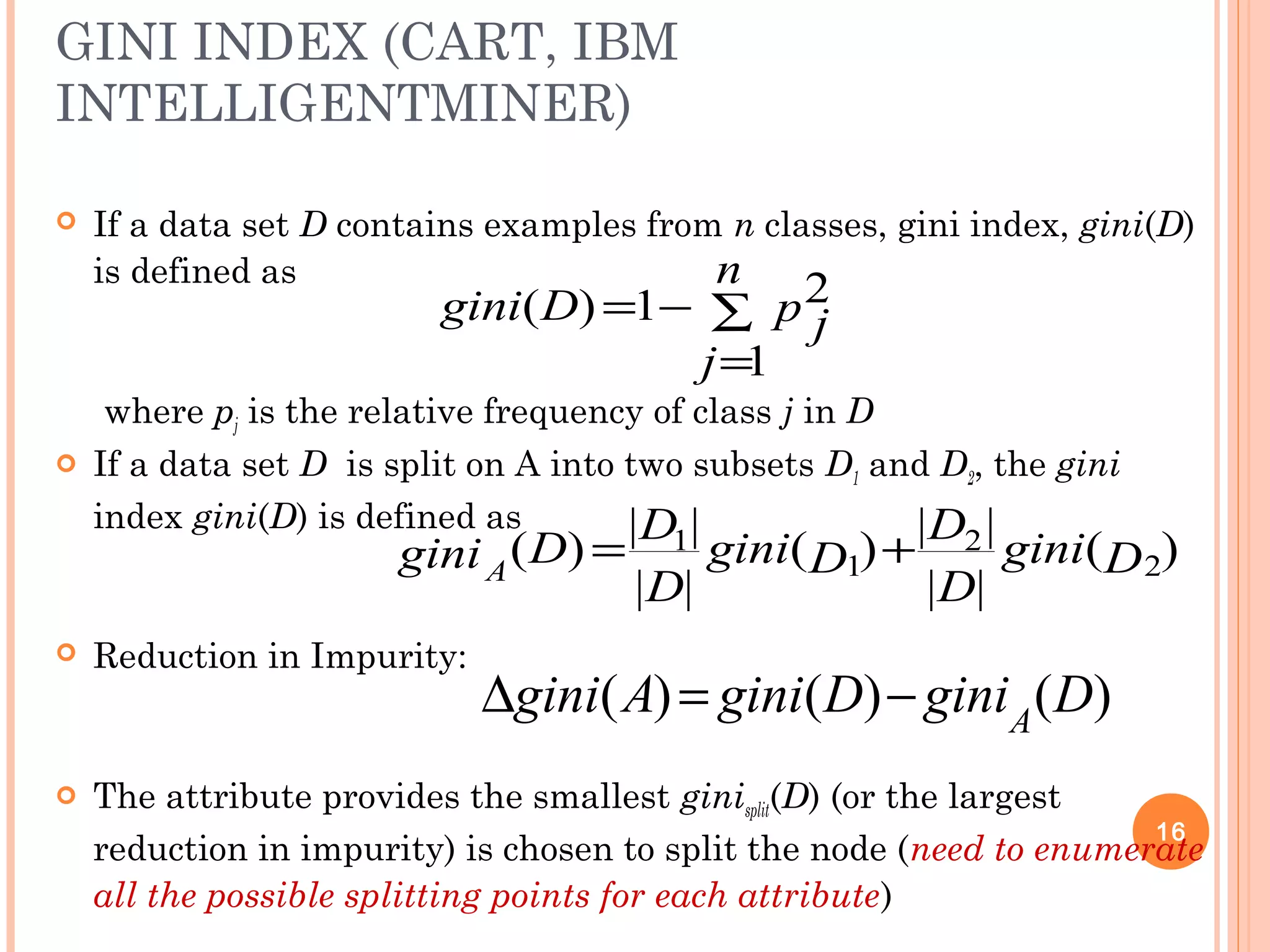 Cs501 classification prediction | PPT | Databases | Computer Software and Applications