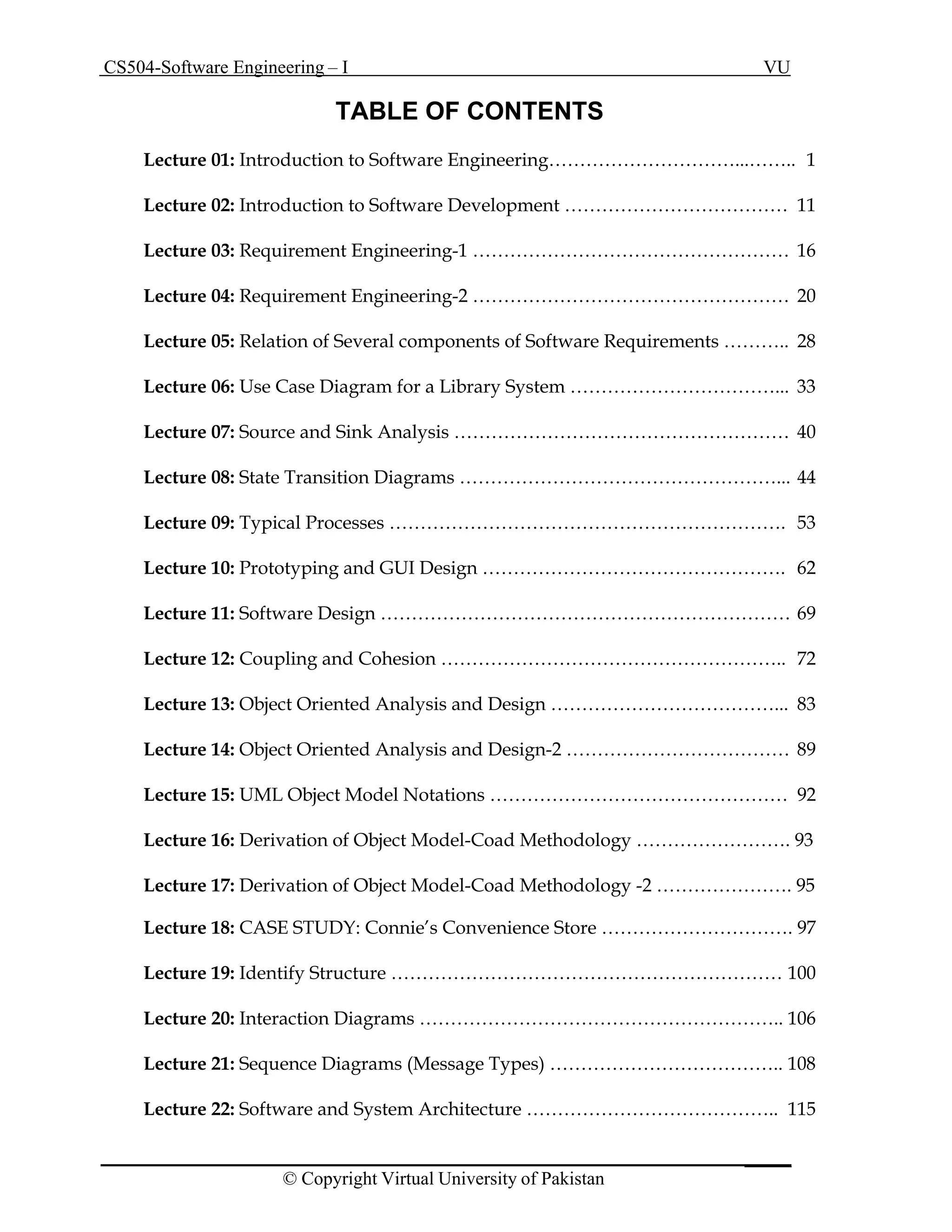 CS504 Updated Handouts.pdf | Programming Languages | Computing