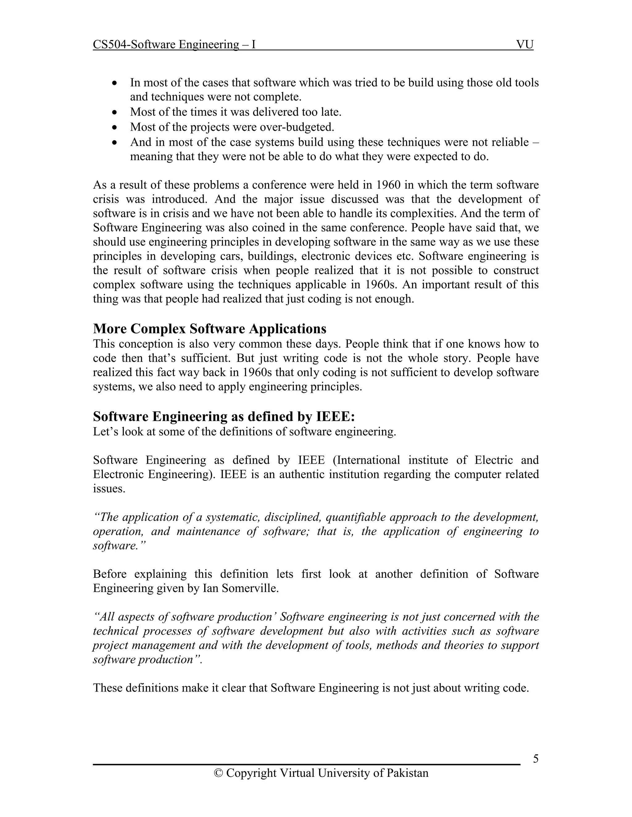 CS504 Updated Handouts.pdf | Programming Languages | Computing