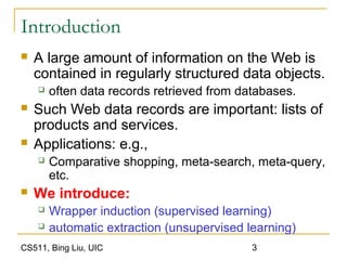 Cs511 data-extraction | PPT