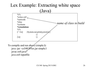 CS540-2-lecture2 Lexical analyser of .ppt